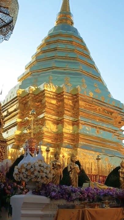 ความสวยงามของพระธาตุดอยสุเทพ เชียงใหม่ ท่องเที่ยวไทย วัดพระธาตุดอยสุเทพ Youtube