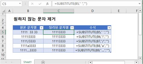 수식 원하지 않는 문자 제거 Excel Automate Excel 수식 원하지 않는 문자 제거 Excel Automate Excel