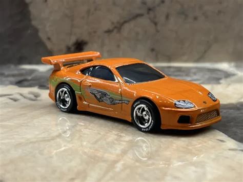Hot Wheels Loose Toyota Supra Custom Super Treasure Hunt Wheel Swap Eur