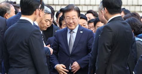 속보 법원 이재명 김문기 몰랐다 발언 허위사실 공표는 아냐