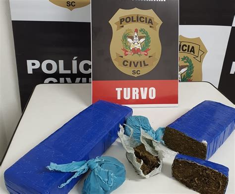 Polícia Civil prende traficante em Turvo Segurança Jornal Volta
