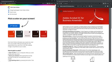 如何从 Pdf 文档中提取颜色？ Pick Color Online