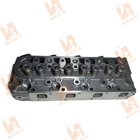 For Kubota V1505 Complete Cylinder Head With Valves Excavator Diesel