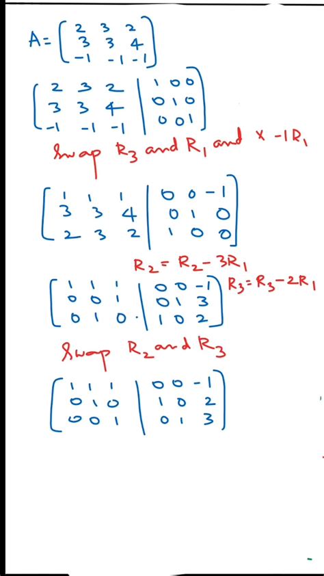 solved use the gauss jordan method to find mathrm{a} { 1} if it