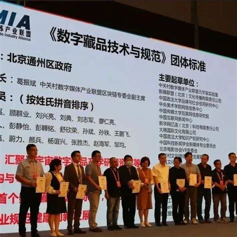 全国首个元宇宙数字藏品团体标准在服贸会上正式发布中国发展图片下载