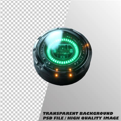 Magnetic Sensor Isolated On Transparent Background PSD File Premium AI Generated PSD