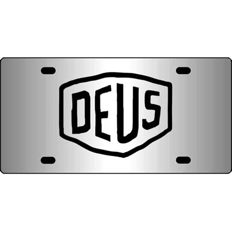 Deus Ex Machina Mirror License Plate