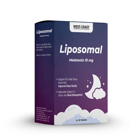 Liposomal Melatonin 10mg 5x Absorption Sleep Aid Sheneedofficial