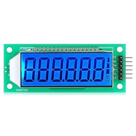 Ldtr Wg0101 24 Inch 6 Digit 7 Segment Lcd Display Module For Arduin Uniqbuy