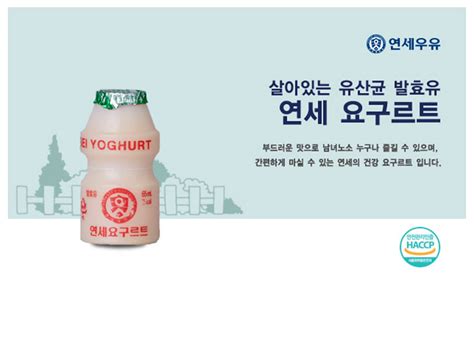 연세 요구르트 발효유 강릉우유