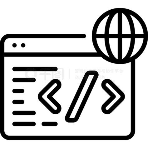编码网页UI 编码 模板免费下载 svg格式 512像素 编号49951232 千图网
