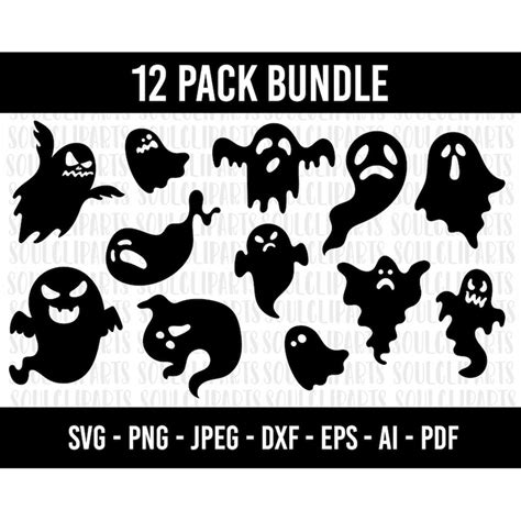 Cod04 Halloween Svg Bundleghost Svg Bundlesvg Pdf Ai Eps Inspire