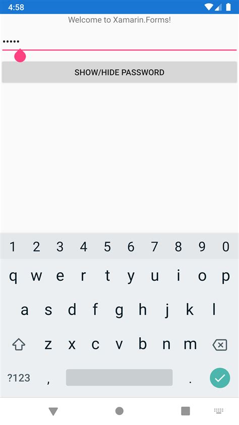 Bug A Password Entry With Istextpredictionenabledfalse Renders Text