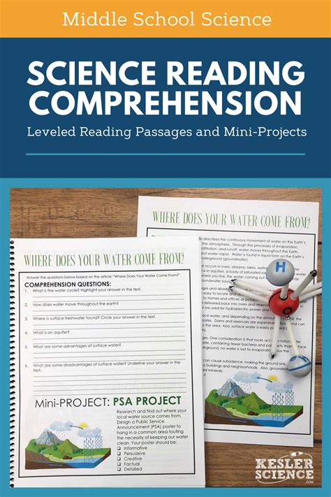 Science Reading Comprehension Engaging Reading Passages For Middle School Science Artofit