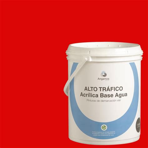 Pintura De Demarcación Vial Mate 1 Gl Rojo Sodimac Chile