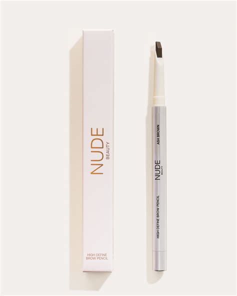 High Define Brow Pencil Ash Brown Nude Beauty