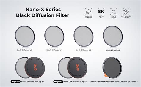 Filtre Black Pro Mist 1 67mm K F Concept