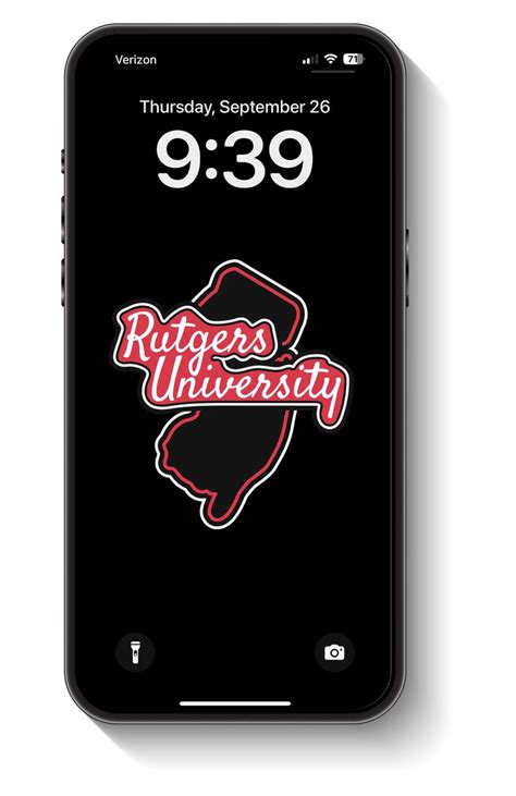 Rutgers University New Jersey Phone Background Etsy