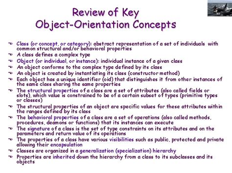 Objectoriented Knowledge Representation Jacques Robin Ontologies