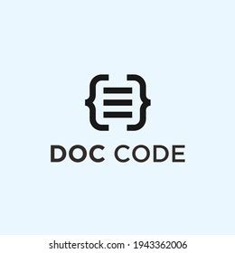 Code Book Logo Design Vector Illustration Stock Vector Royalty Free Shutterstock