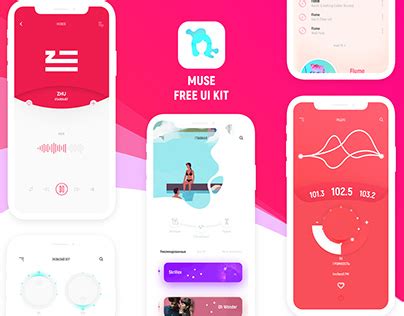 Muse UI Kit Freebie Supply