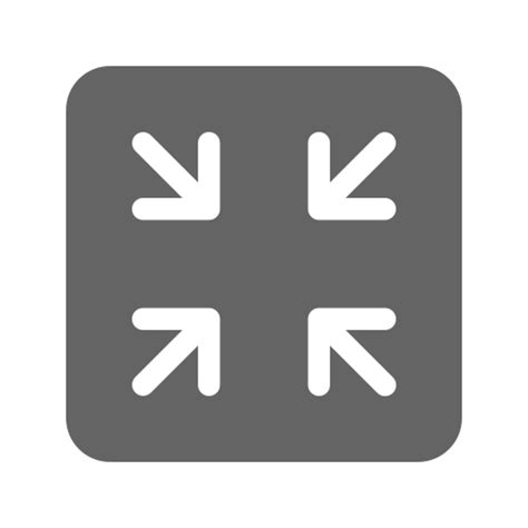 Exit Fullscreen Minimize Shrink Vector Icons Free Download In SVG PNG Format