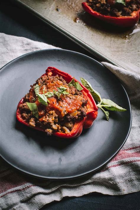 Easy Keto Stuffed Peppers