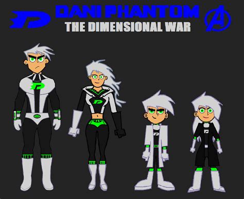 Dani Phantom The Dimensional War Dpxmcu Cover By Striderphantom On