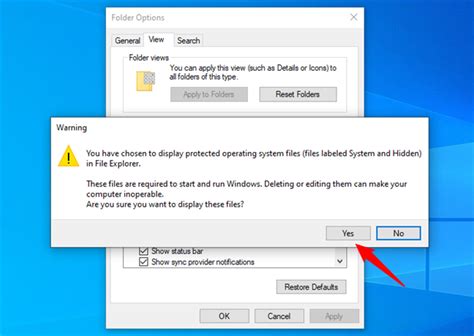 How To See All The Hidden Files On A Windows Computer