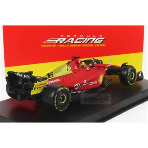 BU16811LE MONZA Burago 1 18 BURAGO Ferrari F1 75 Scuderia Ferrari 16