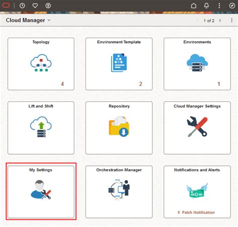 Specify Cloud Manager Settings