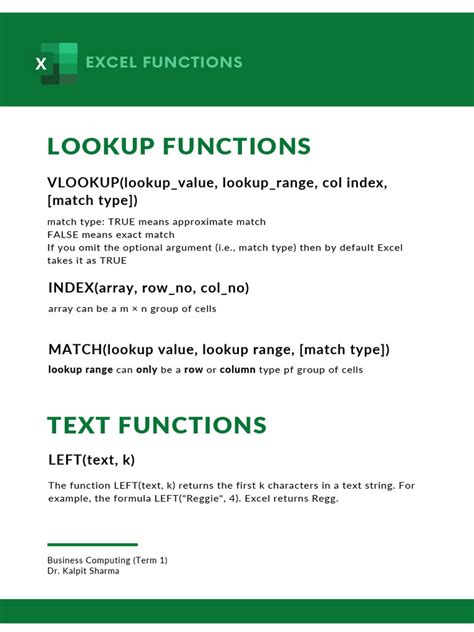 excel functions formula sheet pdf workweek and weekend microsoft