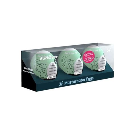 Satisfyer Set De Huevos Masturbadores Riffle 3uds