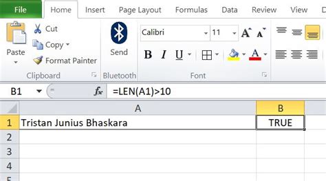 Cara Mudah Memahami Fungsi Len Di Excel Depot Excel
