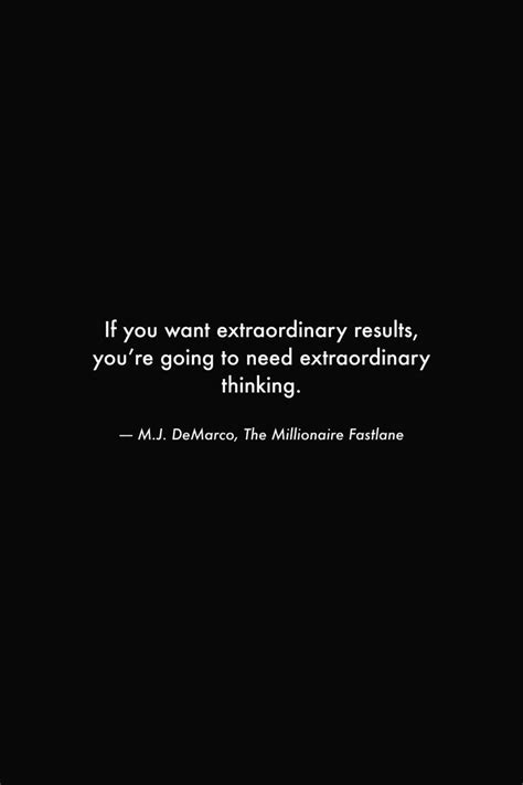 Extraordinary Thinking For Extraordinary Results