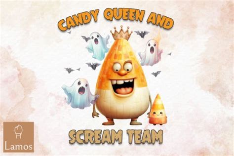 Candy Queen And Scream Team Graphic By Lamos Sublimation · Creative Fabrica