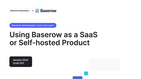 Baserow On Linkedin Nocode Opensource Saas Selfhosting