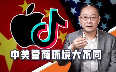 金灿荣苹果和TikTok的境遇折射中美两国心态差异 金灿荣教授 金灿荣教授 哔哩哔哩视频