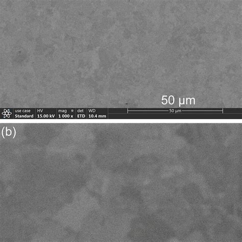 Sem Image Of The Copper Surface After Polishing With The Slurry