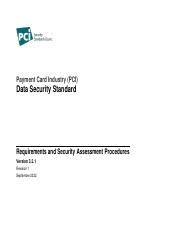 Pci Dss V R Pdf Payment Card Industry Pci Data Security