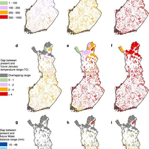 Fine Grained Climate Analog Velocities Of Three Climate Variables In Download Scientific