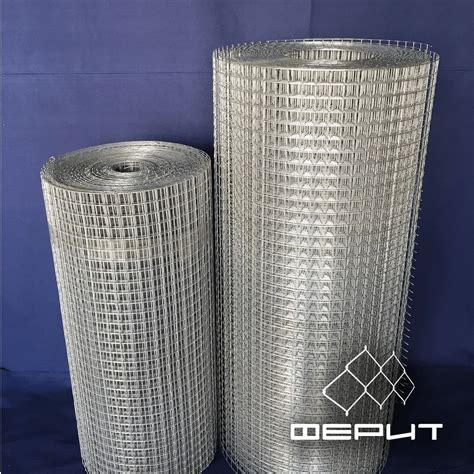 Заварени мрежи Мрежа заварена поцинкована с отвори 20x20мм