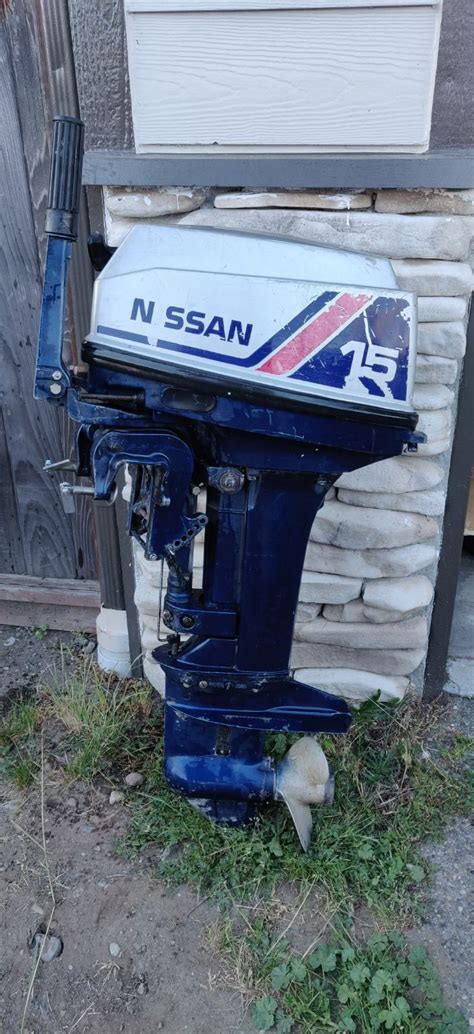 Nissan 15 Hp Outboard Motor For Sale In Tacoma WA OfferUp