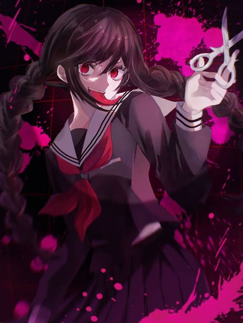Fukawa Toko And Genocider Shou Danganronpa And 1 More Drawn By Loss