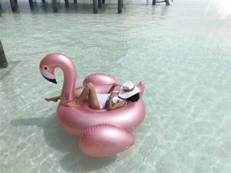 Flamingo Pool Float Summer Swimming Party Lounge F Grandado