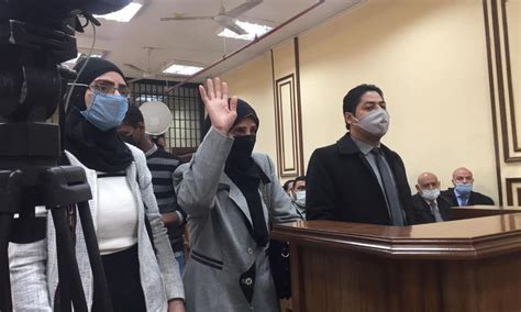حضور والدة نادين وشقيقتها جلسة محاكمة سفاح الجيزة أهل مصر
