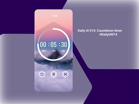 Daily UI 014 Countdown Timer On Behance