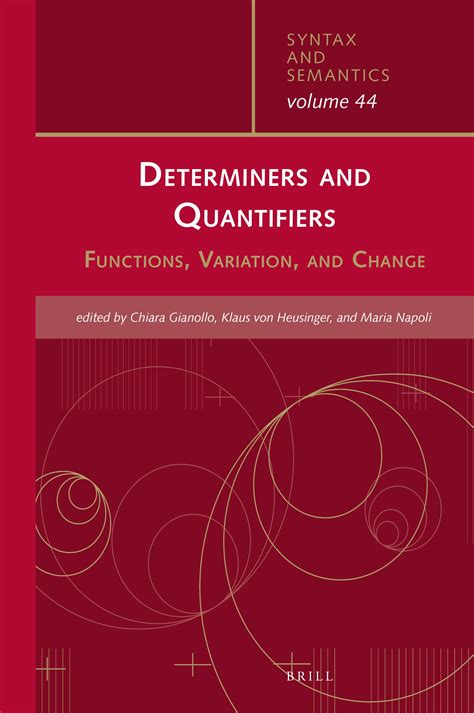 chapter 1 reference and quantification in nominal phrases the current landscape and the way