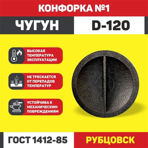 Конфорка чугунная для печи №1 D120 - купить с доставкой по выгодным ...