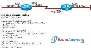 Refer To The Exhibit A Network Administrator Has Configured R1 As